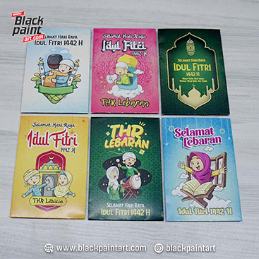 Amplop Lebaran (Uk. 7 x 10 cm) | Blackpaint Art