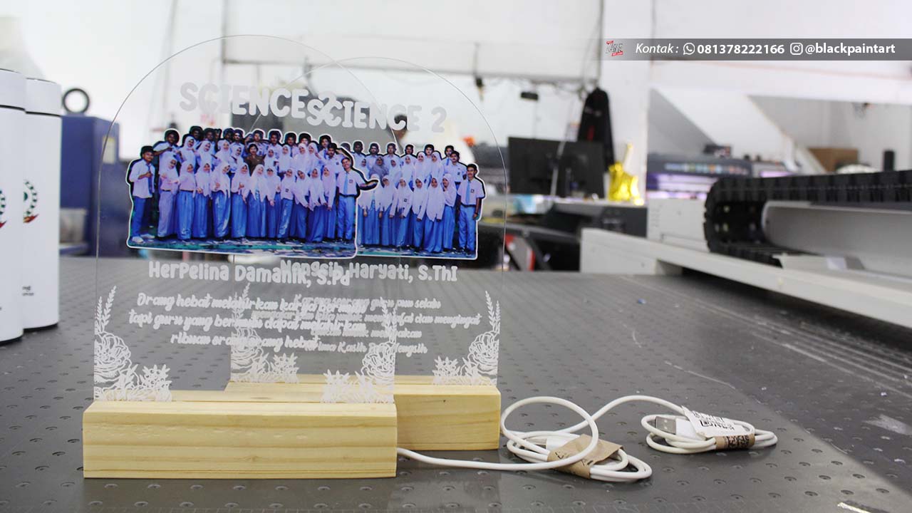 Blackpaint Art - Cetak Plakat LED Custom - Percetakan Pekanbaru